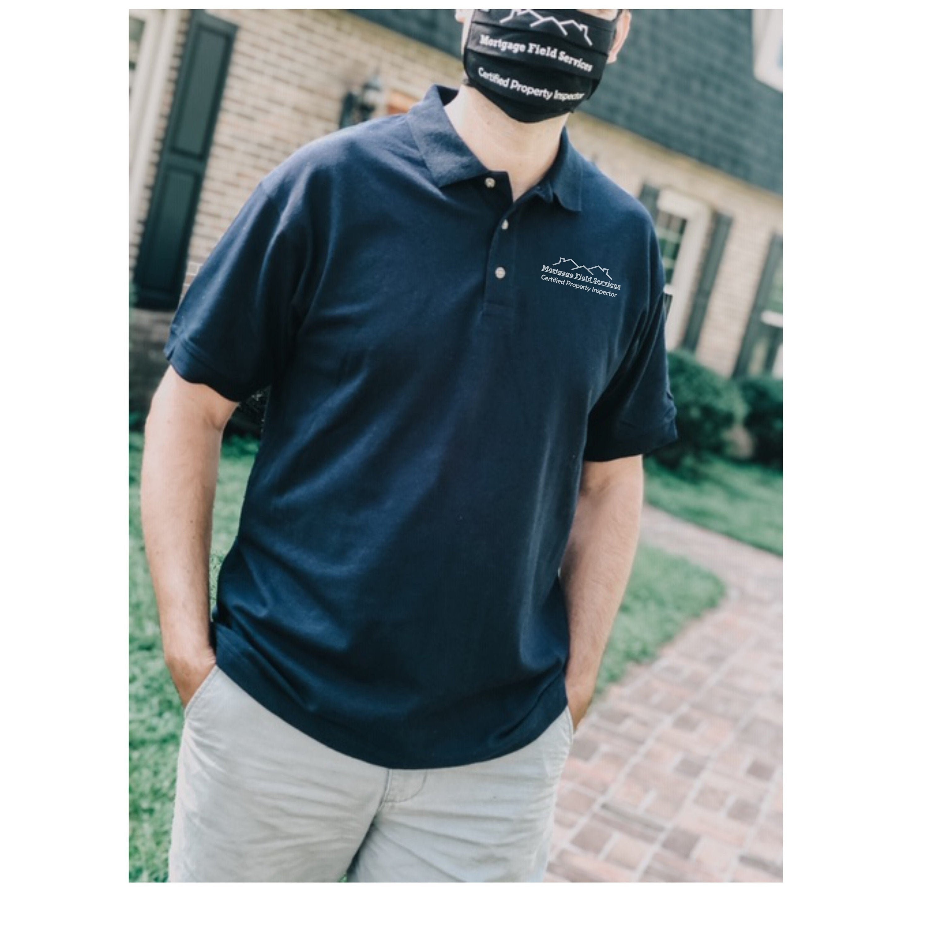POLO: Certified Property Inspector Polo Universal Fit Collared Shirt ...