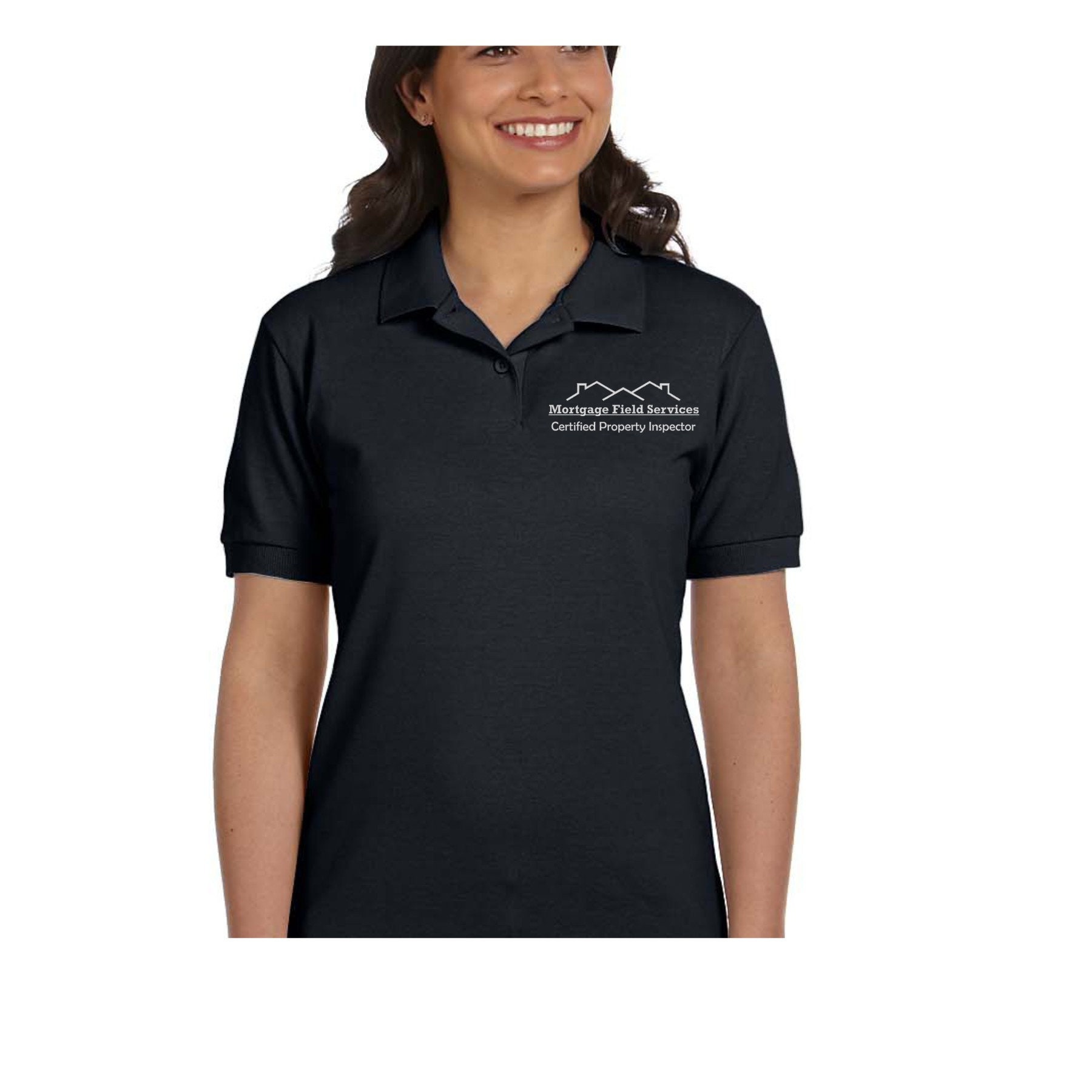 POLO: Certified Property Inspector Polo Universal Fit Collared Shirt ...