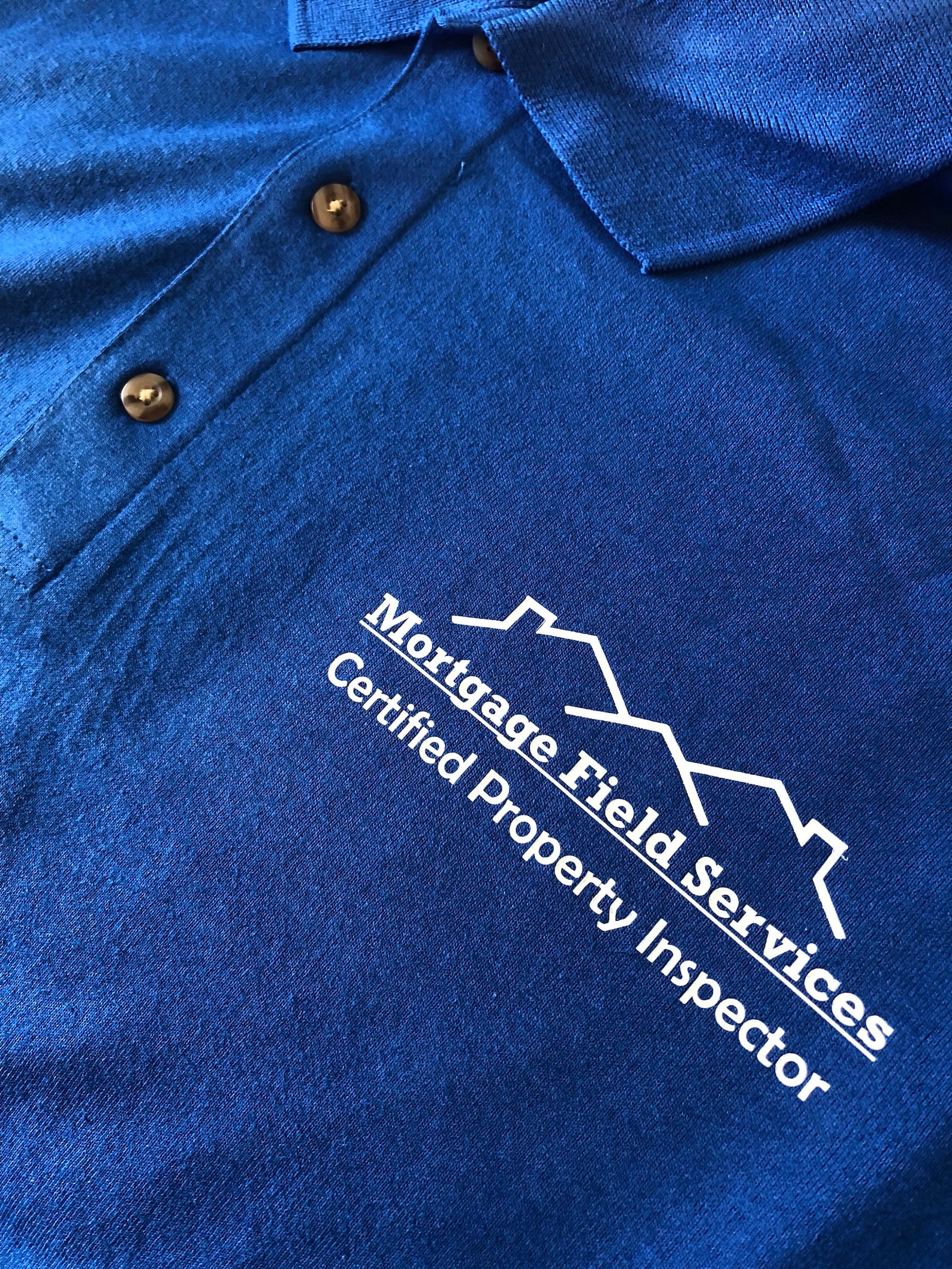 POLO: Certified Property Inspector Polo Universal Fit Collared Shirt ...