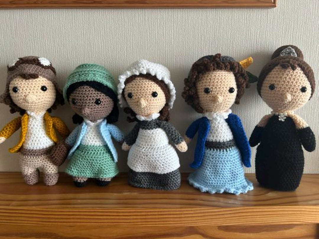 Iconic Inspirational Women Crocheted Dolls Gift Idea for Her - Etsy