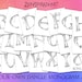Zenspirations by Joanne Fink Full Alphabet With Ampersand Instant ...