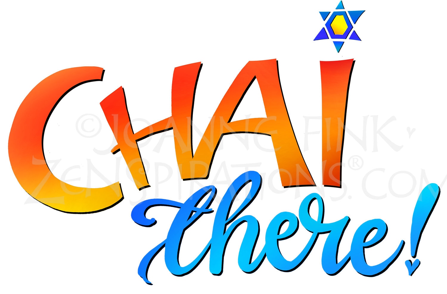 Zenspirations by Joanne Fink Instant Digital Download Shalom - Etsy
