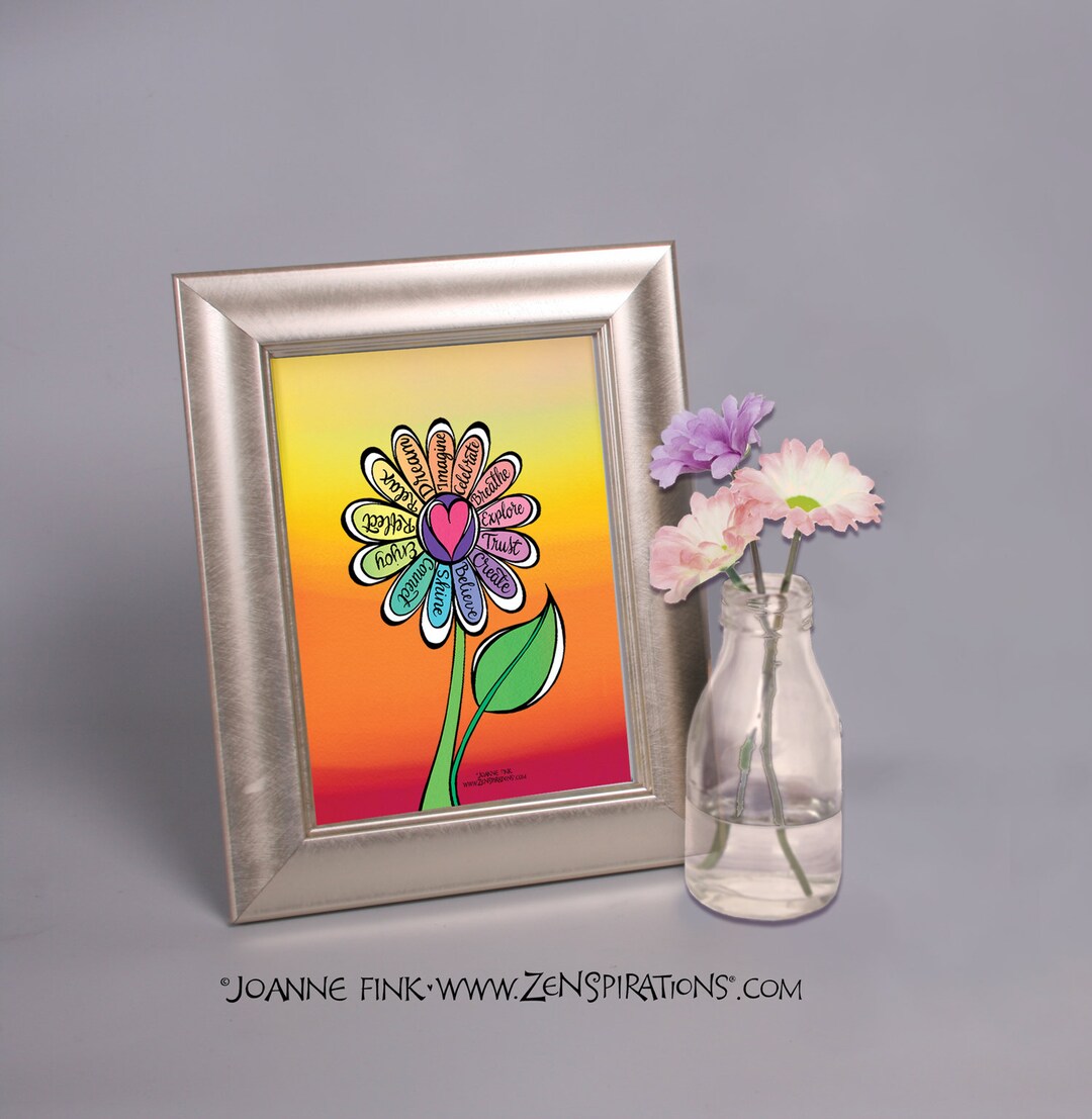 Zenspirations by Joanne Fink Frameable Print for Instant Digital ...
