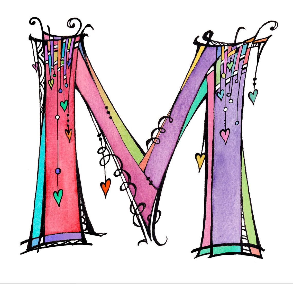 Zenspirations by Joanne Fink Full Alphabet With Ampersand Instant ...