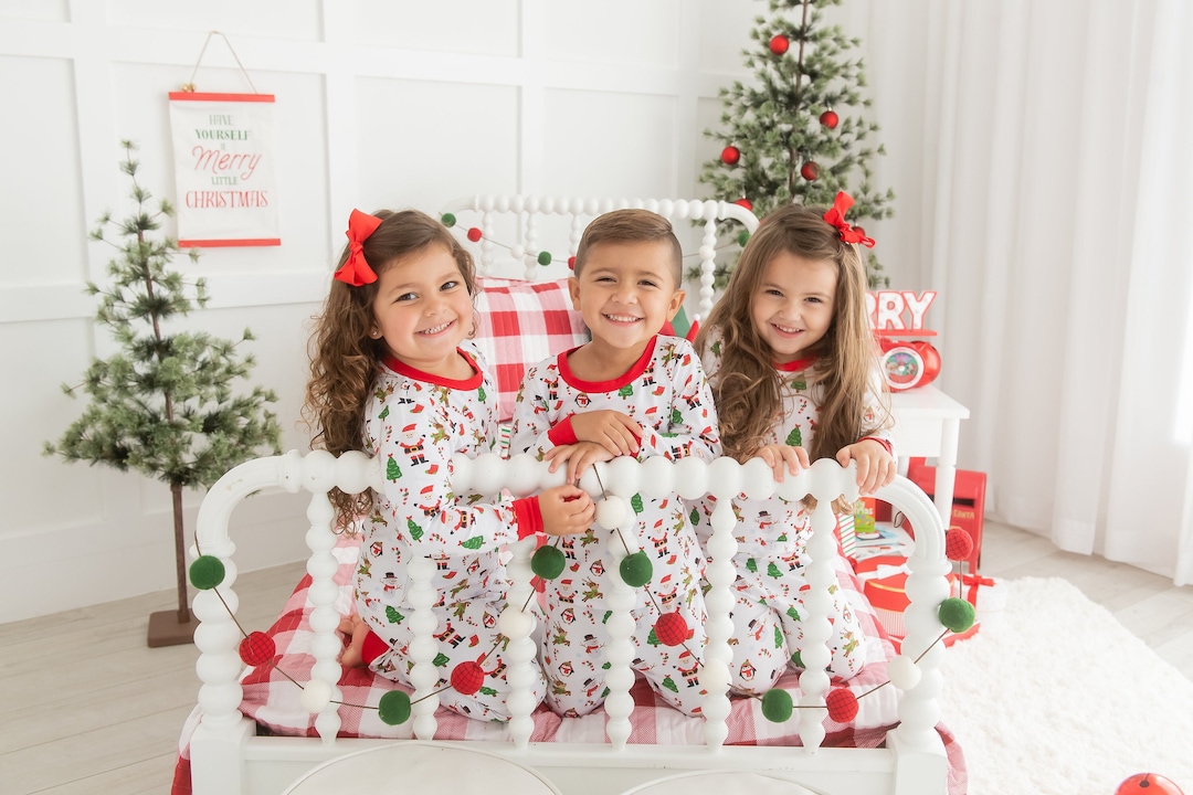 Family Matching Christmas Pajamas / Sibling Pajamas / Matching ...