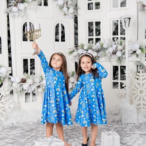 Girls Hanukkah Dress/ Hanukkah Gift for Girl's / Festival of Lights ...