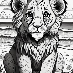 Majestic Fun Kids Coloring Book Pages Bundle, Animals, Dragons, Nature ...