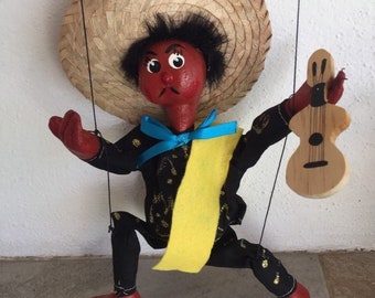 Marionette Puppet Mexican - Etsy