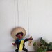 Mariachi Puppet Mexican Marionette With a Guitar and Sombrero - Etsy