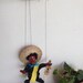 Mariachi Puppet Mexican Marionette With a Guitar and Sombrero - Etsy