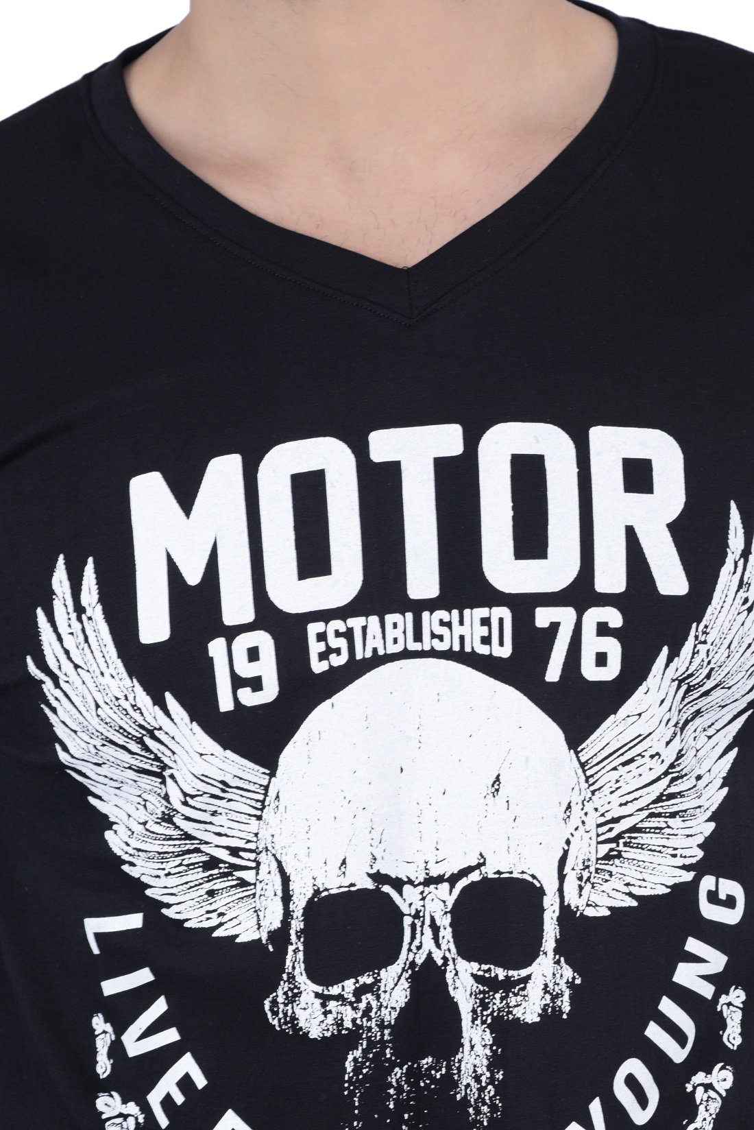 Motor Full Sleeve V Neck Printed T-shirt - Etsy