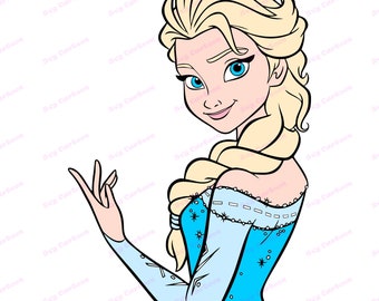 Frozen elsa svg | Etsy