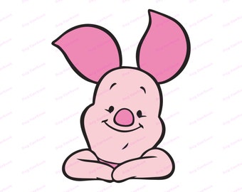 Piglet svg | Etsy