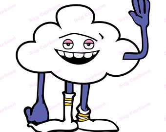 Cloud guy trolls | Etsy