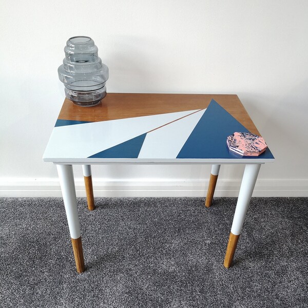 Upcycled Side Table - Etsy UK