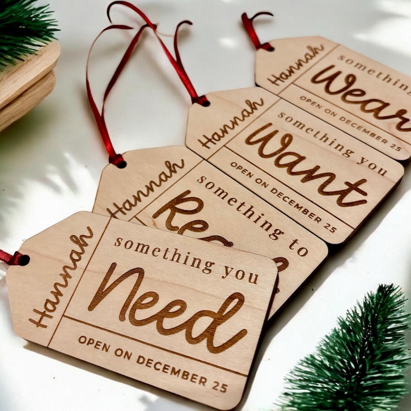 Wooden Gift Tag - 60+ Gift Ideas for 2025