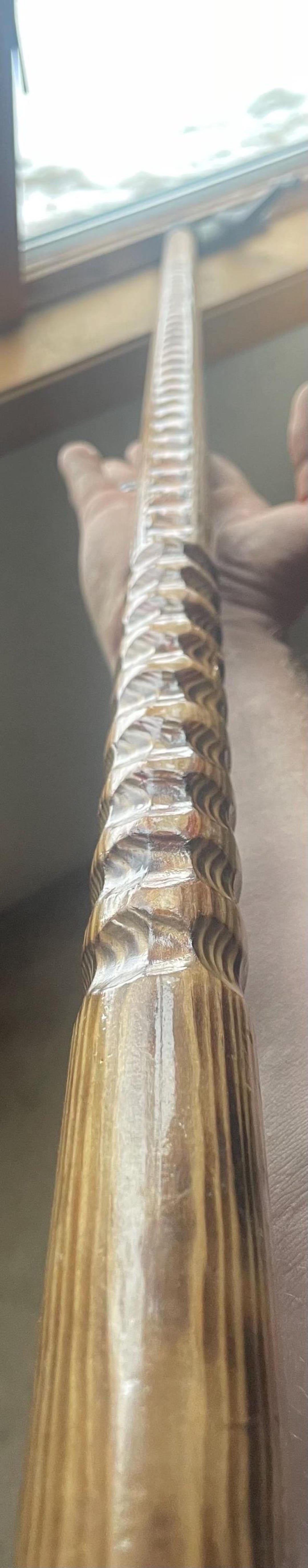 Handcrafted Hiking Staff - Etsy