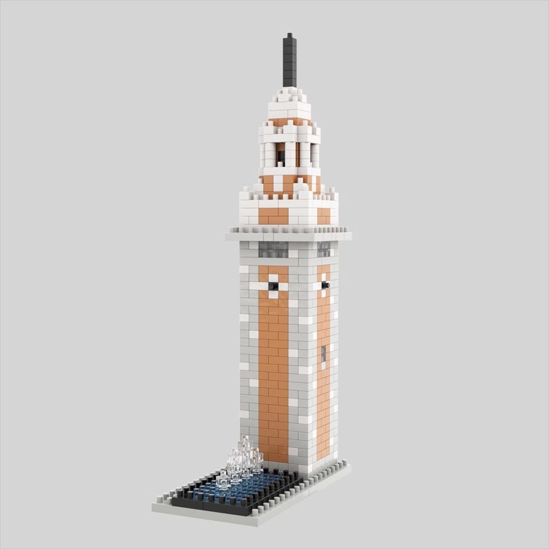 Archbrick Hong Kong Landmark Clock Tower or Lion Rock Micro Brick ...
