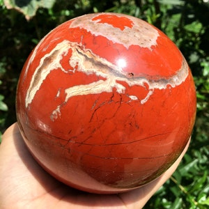 Natural Red Jasper Crystal Ball/red Jasper Sphere/red Jasper Stone ...
