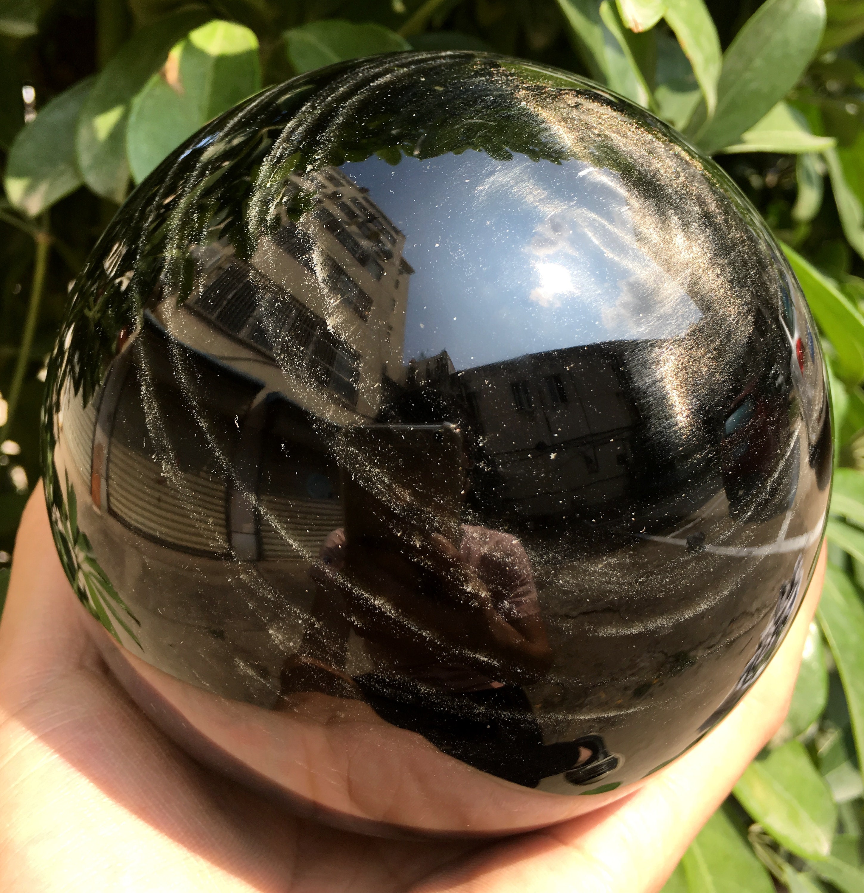 Natural Best Clear Obsidian Polished Sphere Shaped/obsidian | Etsy
