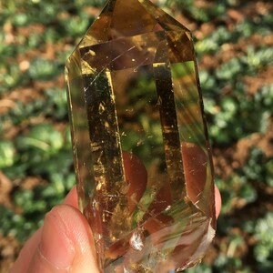 Natural Transparent Citrine Crystal Quartz Tower / Citrine Tower ...