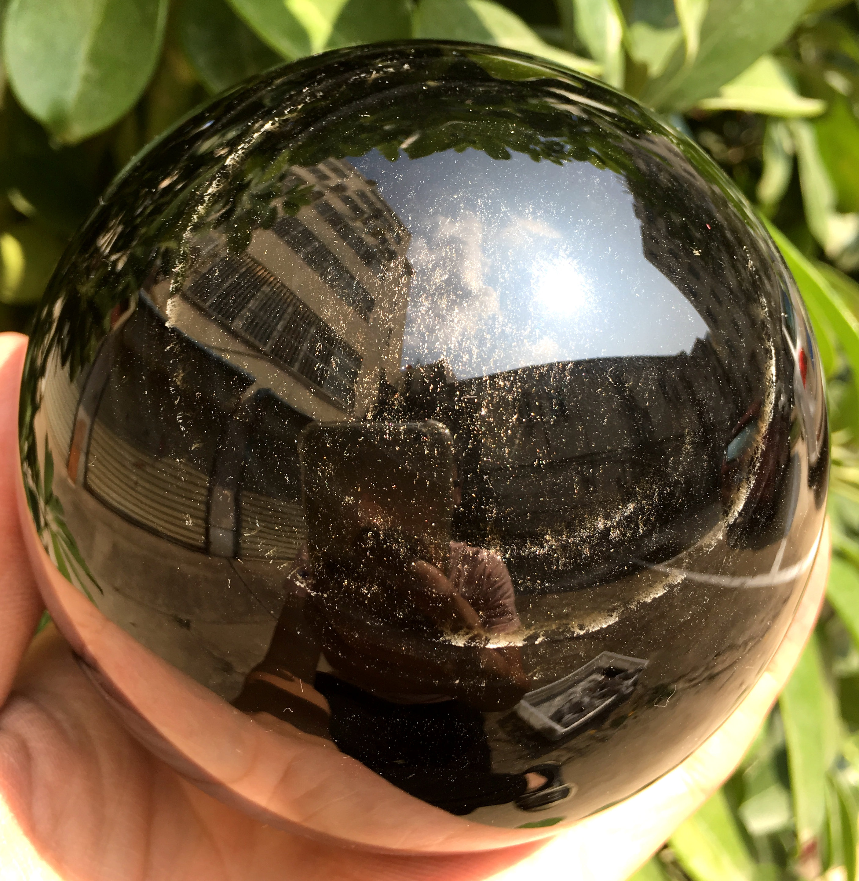 Natural Best Clear obsidian Polished Sphere Shaped/obsidian | Etsy