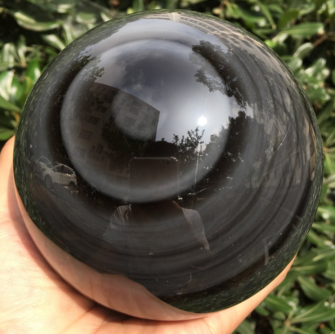 Natural Best Clear Obsidian Polished Sphere Shaped/obsidian Ball Stone ...