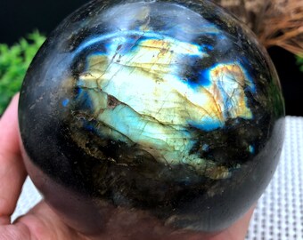 Extra Large Labradorite Sphere/labradorite Ball/shiny Polished ...