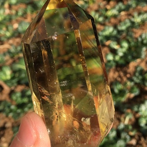 Natural Transparent Citrine Crystal Quartz Tower / Citrine Tower ...