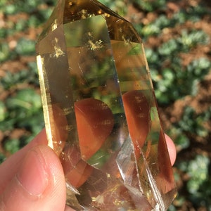 Natural Transparent Citrine Crystal Quartz Tower / Citrine Tower ...