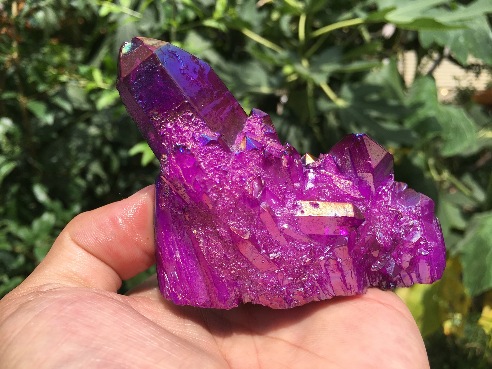 Purple Aura Quartz Crystal Cluster/angel Aura Quartz Crystal - Etsy Purple Aura Quartz Crystal Cluster/angel Aura Quartz Crystal - Etsy