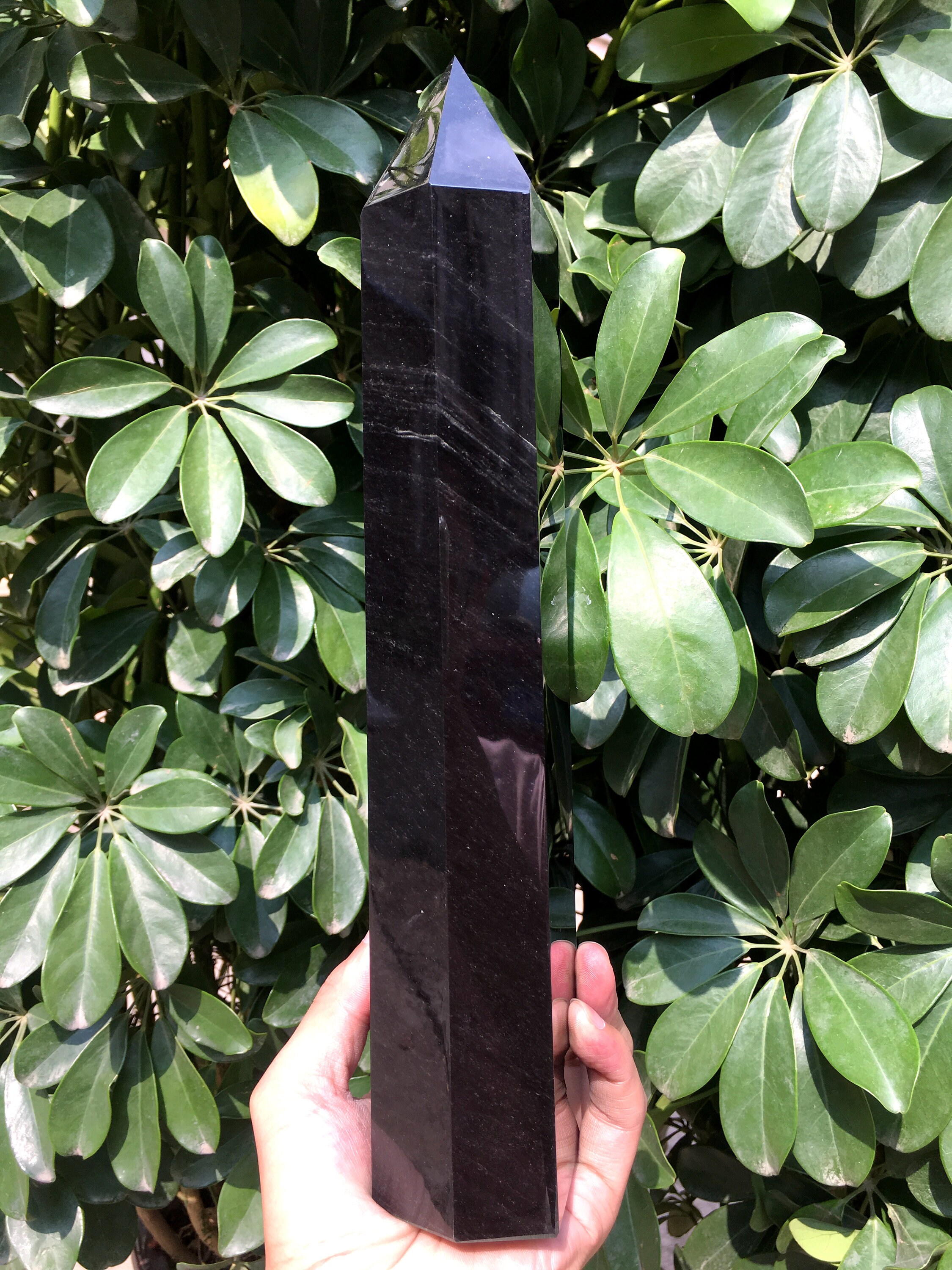 Natural Best Clear Obsidian Polished Tower Shaped/obsidian Tower Stone ...