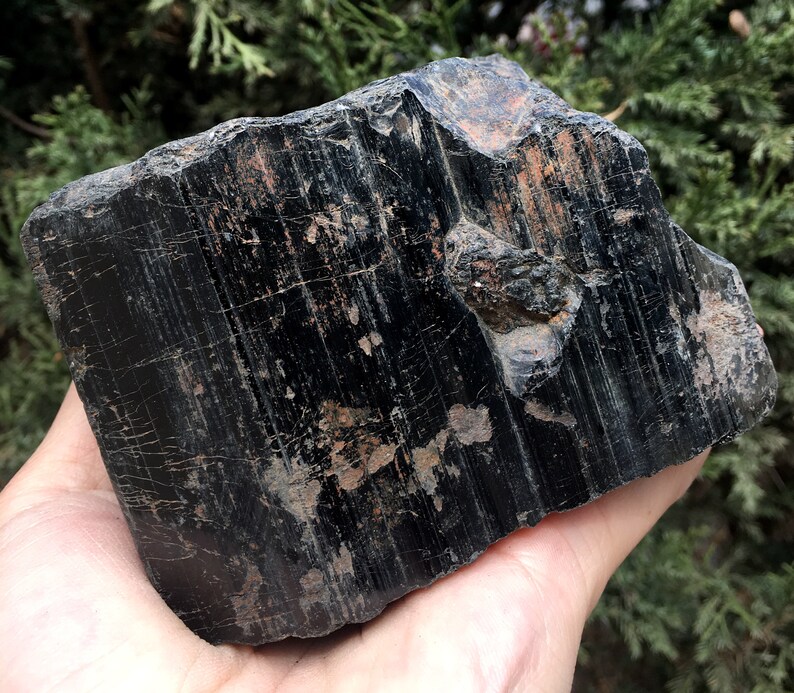 Top Quality Raw Large Natural Raw Black Tourmaline Stone/rough - Etsy