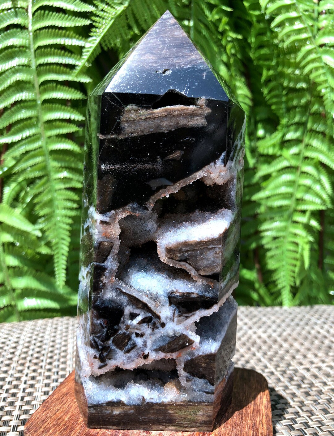 Natural Agate Geode Stone Point/agate Stone Rocks/agate Druzy Cluster ...