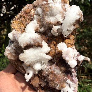 Natural Large Gypsum Selenite on Matrix/gypsum Cluster/gypsum Specimen ...
