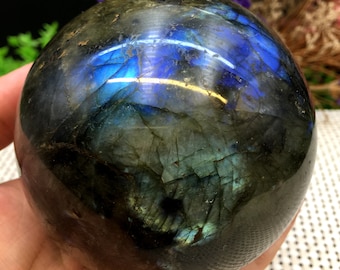 Extra Large Labradorite Sphere/labradorite Ball/shiny Polished ...