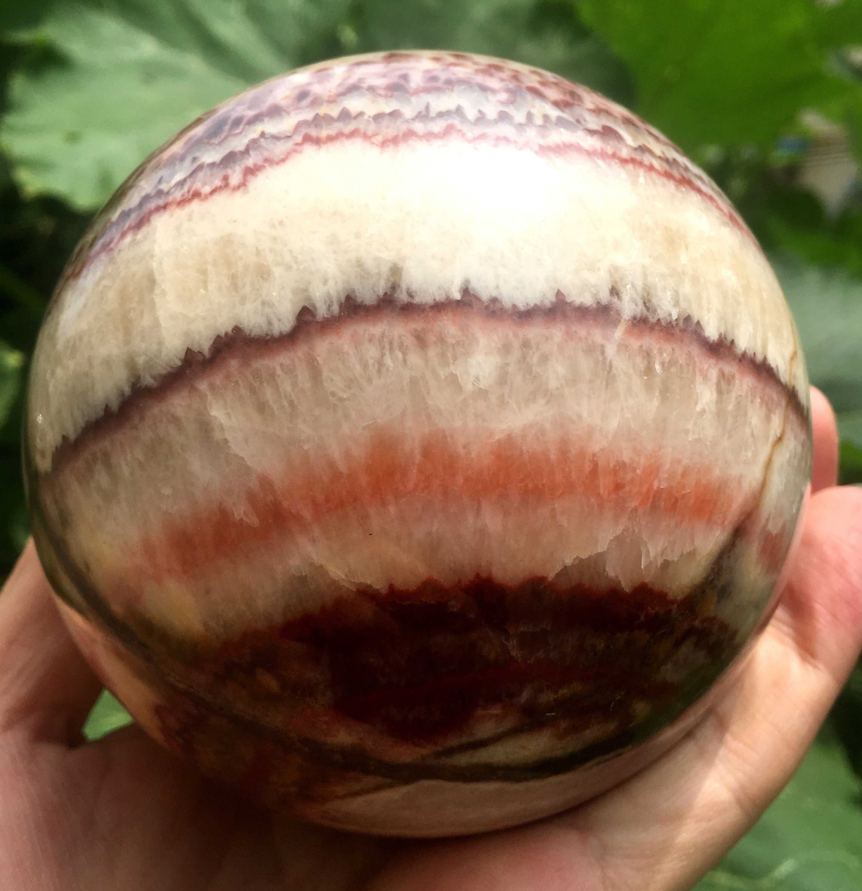 Large Natural Pork Stone Crystal Quartz Ball/pork Stone | Etsy