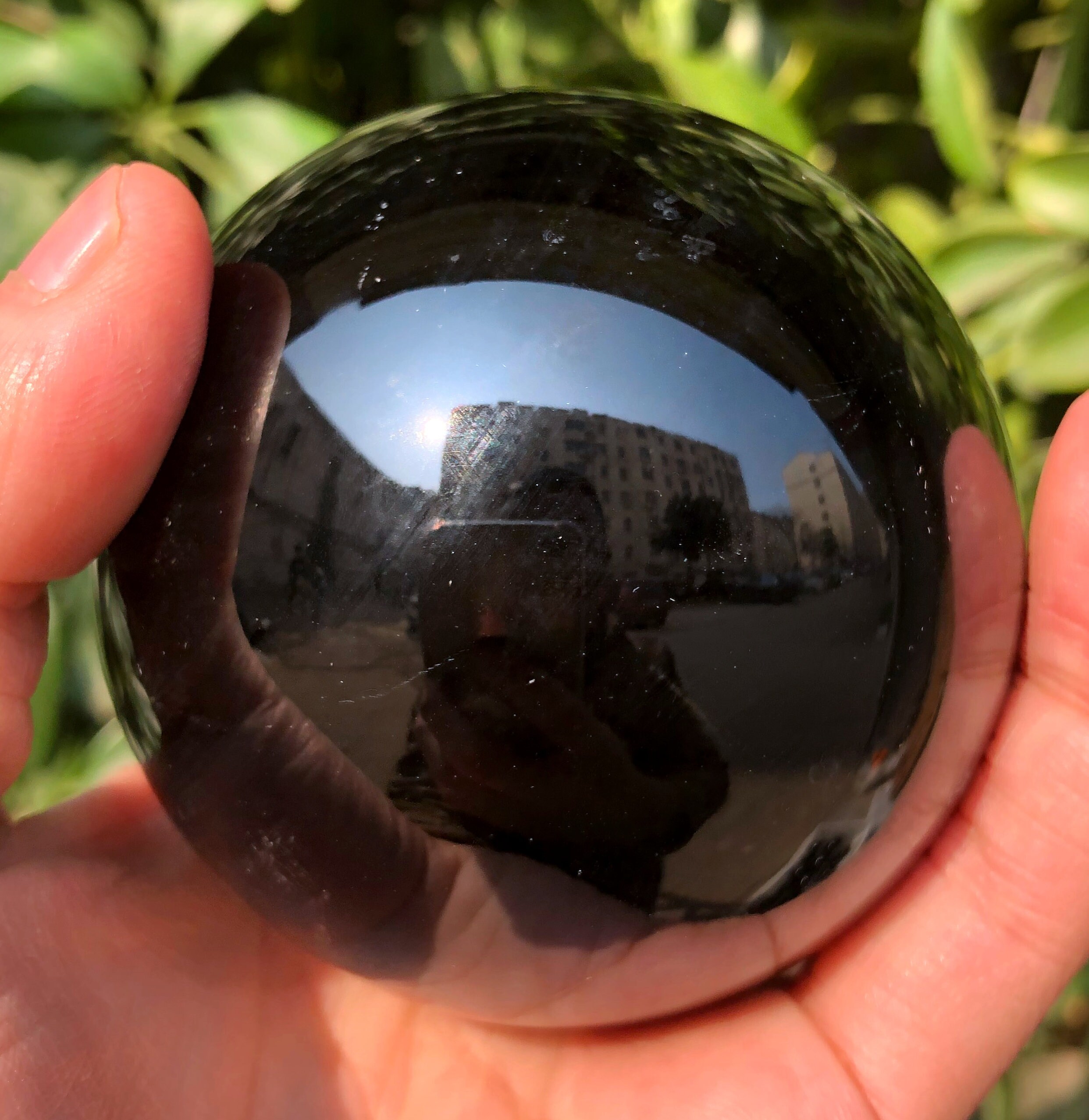 Natural Best Clear Obsidian Polished Sphere Shaped/obsidian - Etsy
