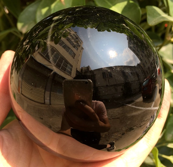 Natural Best Clear obsidian Polished Sphere Shaped/obsidian | Etsy