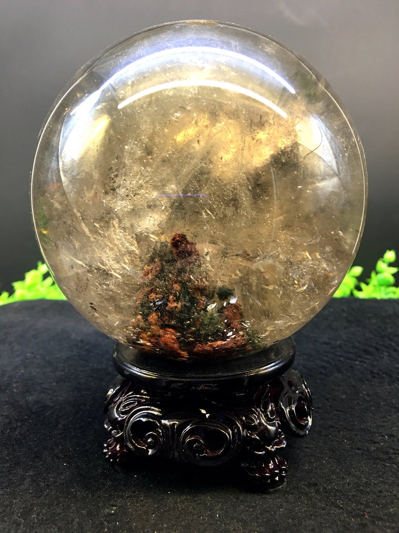 Hand Carved Round Hollowed-out resin Sphere/Ball/Specimen | Etsy