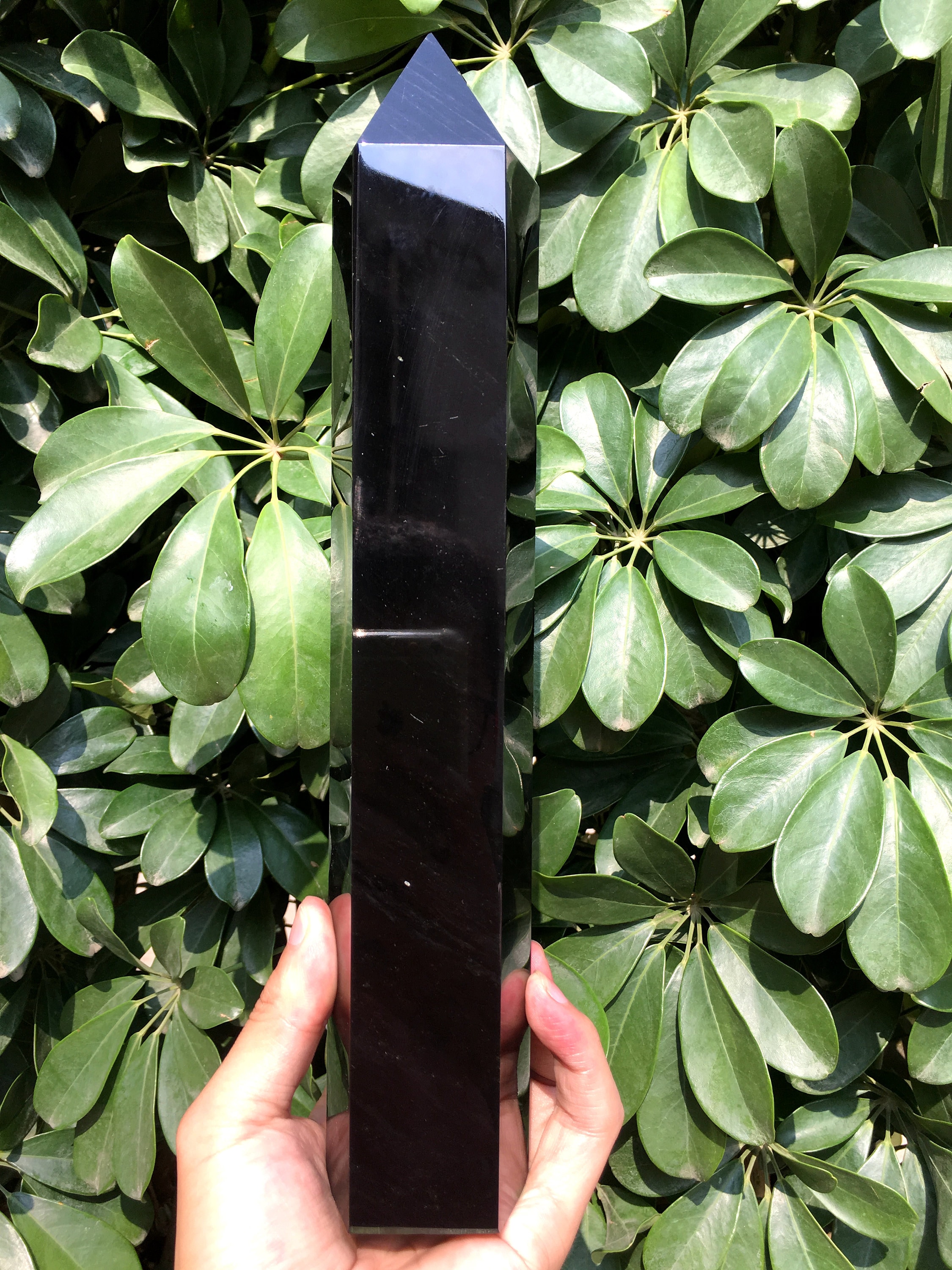 Natural Best Clear Obsidian Polished Tower Shaped/obsidian - Etsy UK