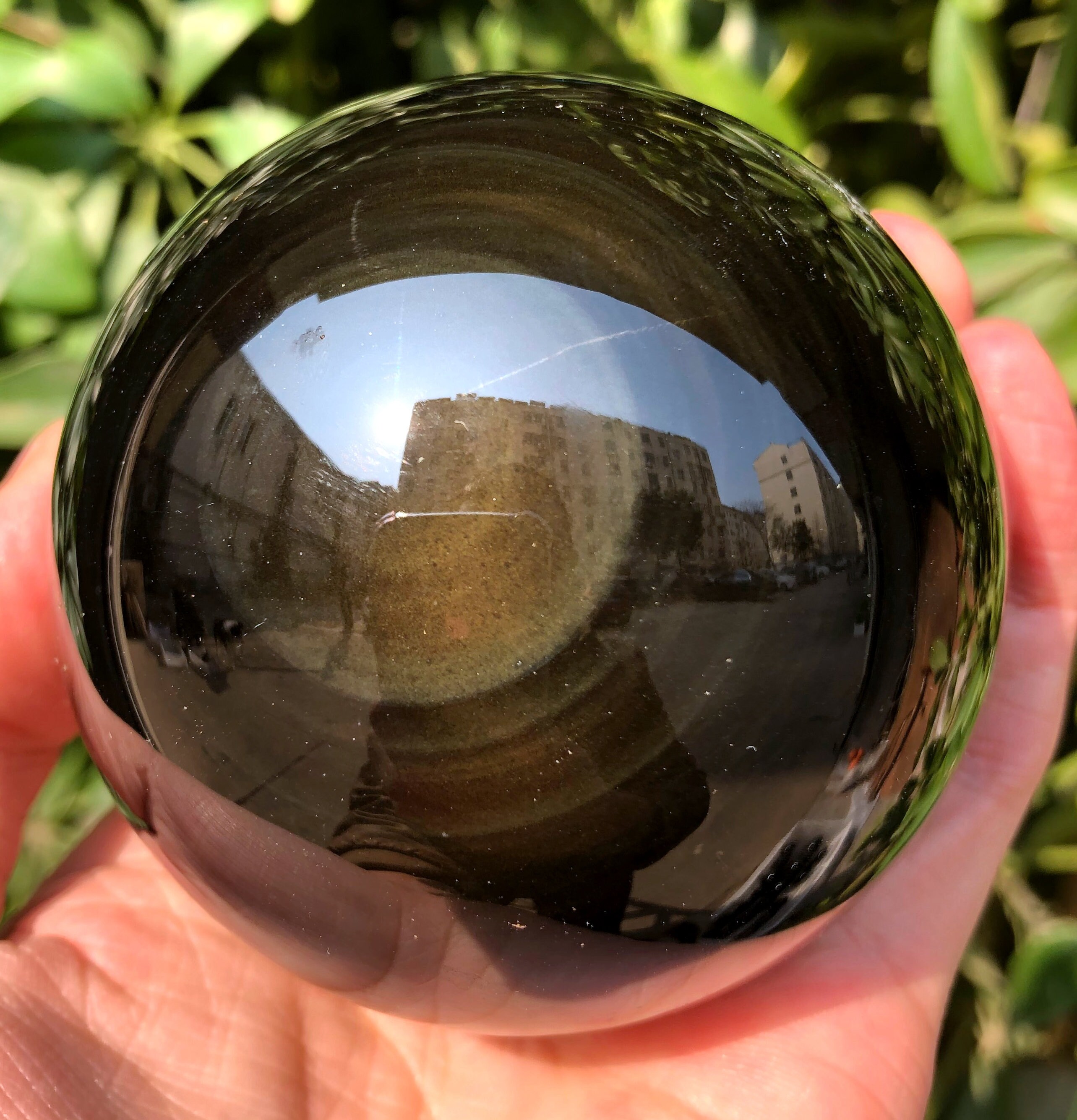 Natural Best Clear Obsidian Polished Sphere Shaped/obsidian - Etsy