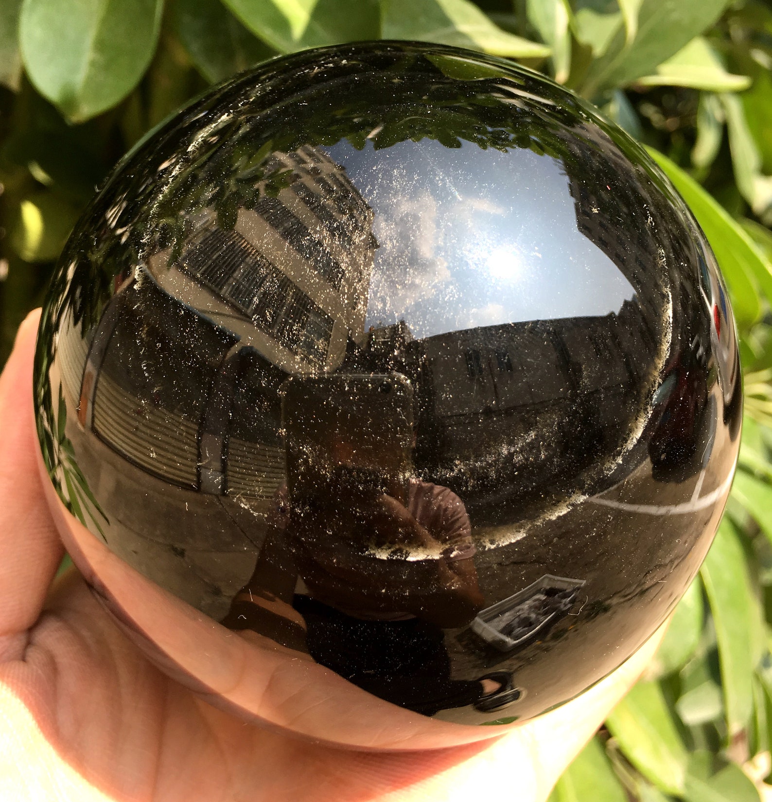 Natural Best Clear Obsidian Polished Sphere Shaped/obsidian Ball Stone ...