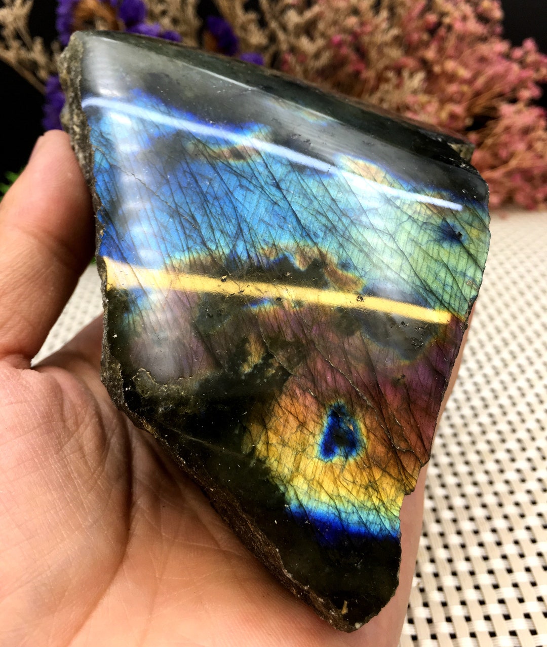 Extra Large Labradorite /shiny Polished Labradorite /jewelry/chakra ...