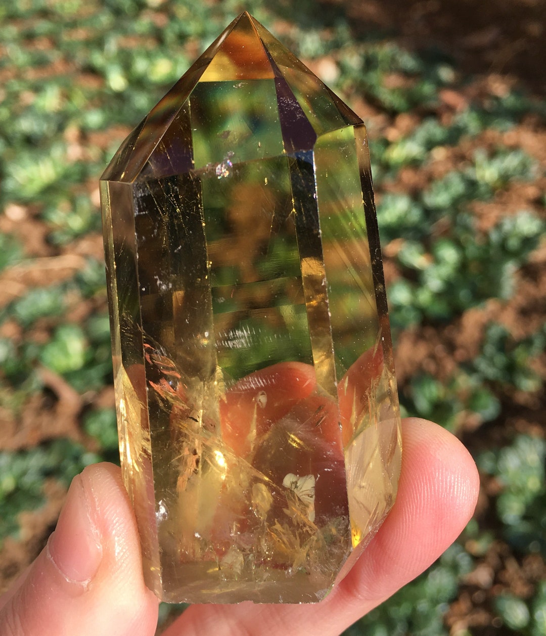 Natural Transparent Citrine Crystal Quartz Tower / Citrine Tower ...