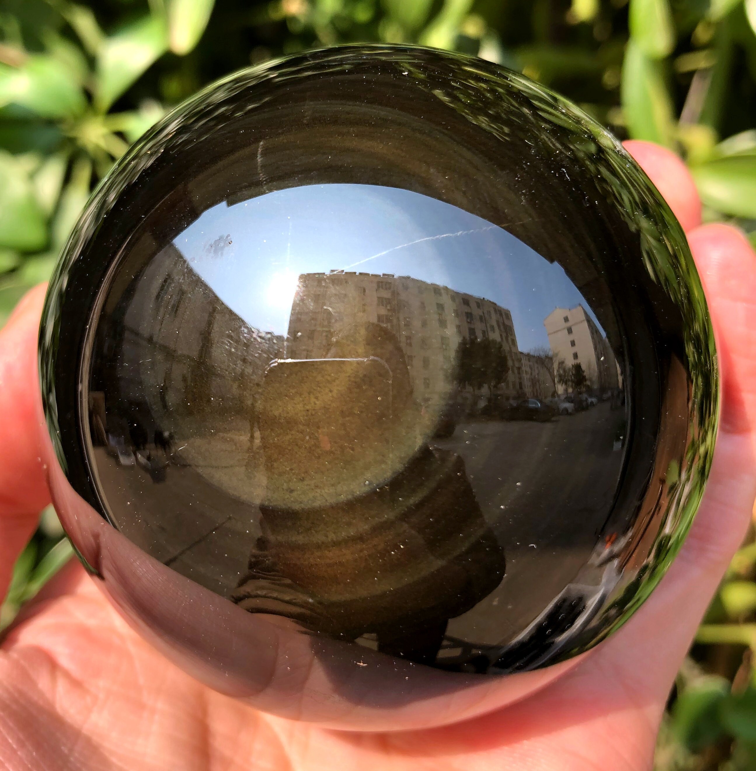 Natural Best Clear Obsidian Polished Sphere Shaped/obsidian - Etsy