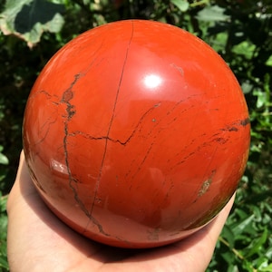 Natural Red Jasper Crystal Ball/red Jasper Sphere/red Jasper Stone ...