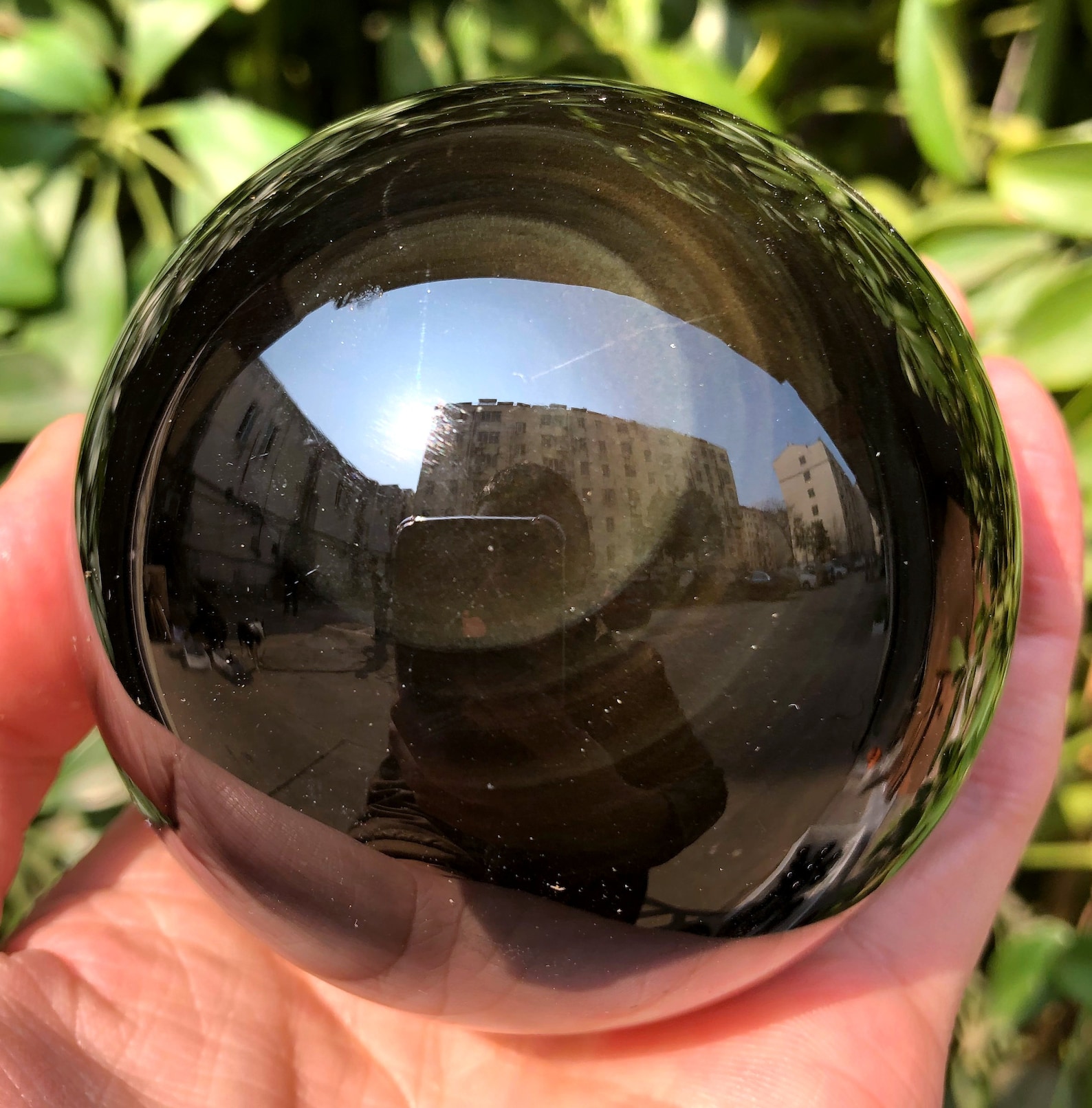 Natural Best Clear Obsidian Polished Sphere Shaped/obsidian - Etsy