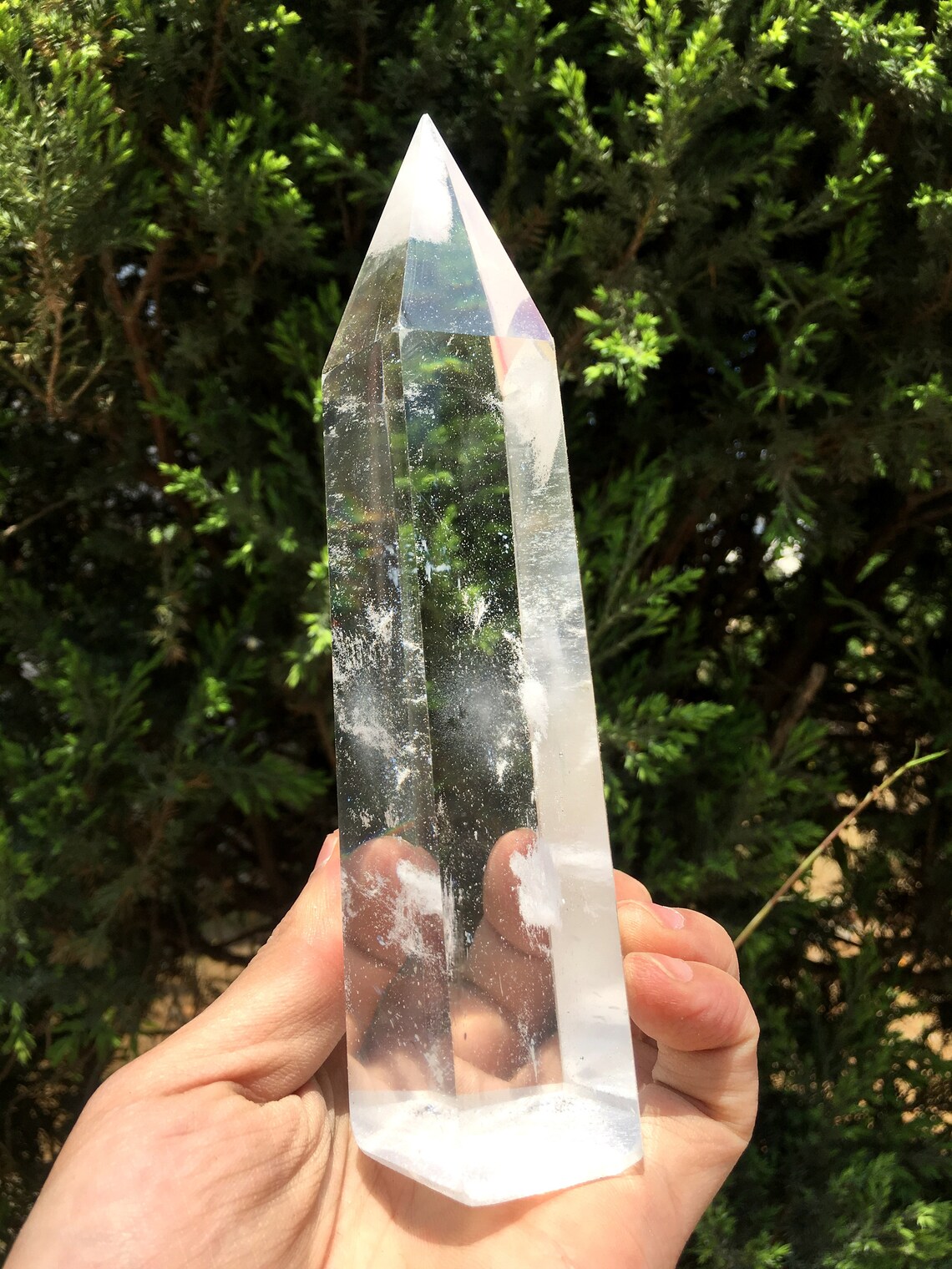 Clear Smelt White Quartz Point/clear Smelt Quartz Polished Chunks ...