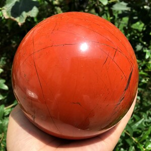 Natural Red Jasper Crystal Ball/red Jasper Sphere/red Jasper Stone ...